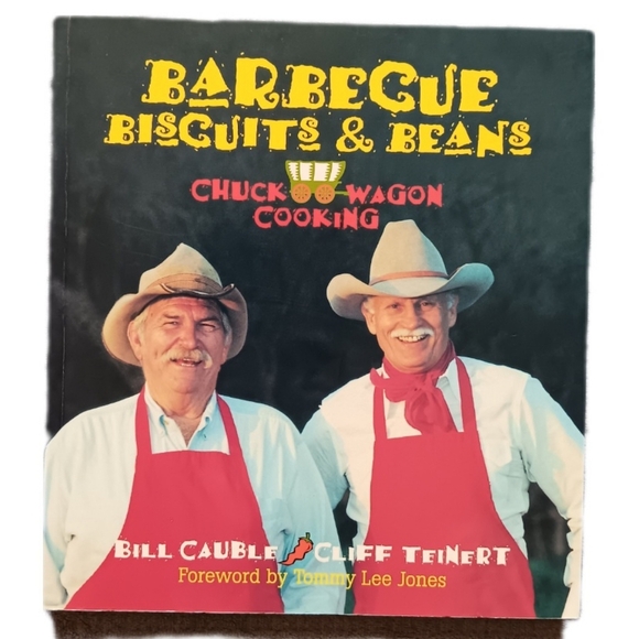 Kitchen | Barbecue Biscuits Beans Cowboy Cookbook Of Chuck Wagon ...